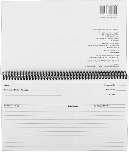 The Standard AMT Log | ASA Pilot Supplies