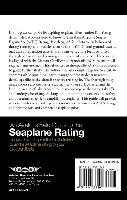 An Aviator's Field Guide to the Seaplane Rating