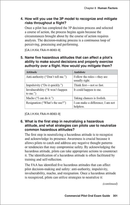 Commercial Pilot Oral Exam Guide, Twelfth Edition