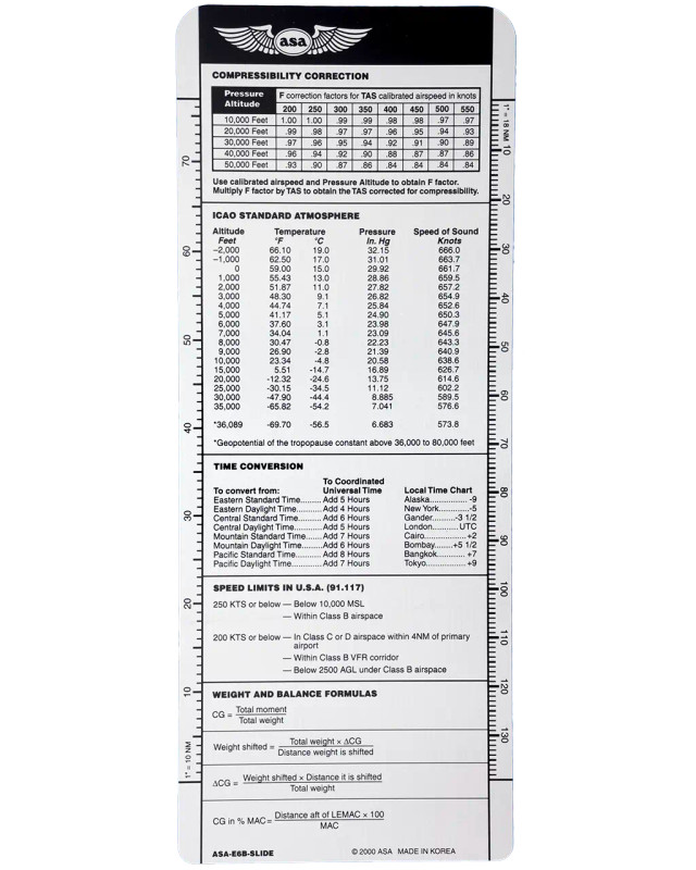 Metal E6B Flight Computer | ASA