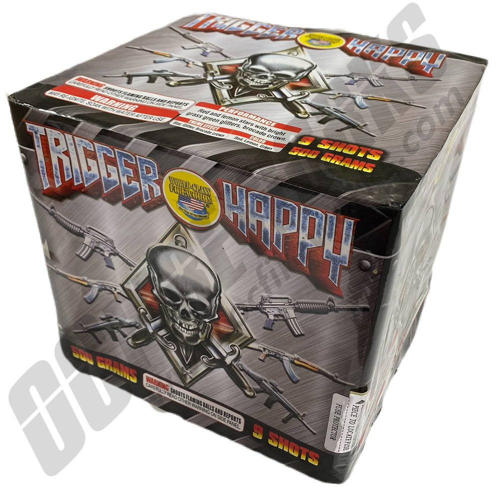 Trigger Happy Buy fireworks online at OCFireworks.com