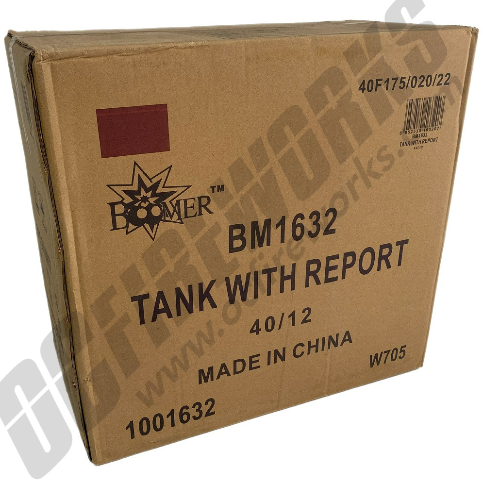 Cheap Fireworks Online | Wholesale Boomer Tank Case 40/12 | OCFireworks