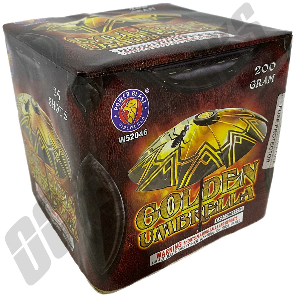 Buy Fireworks Online | Golden Umbrella | OCFireworks