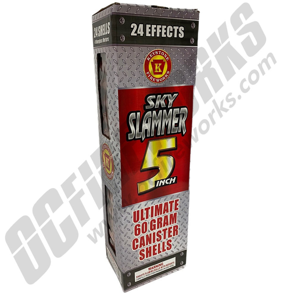 Sky SlammerBuy Fireworks Online | Sky Slammer 60G 5 Inch Canister ...