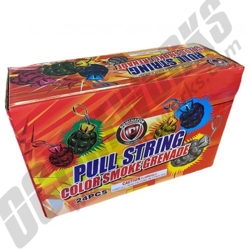 Pull String Smoke Grenade (24ct Display Box) Buy fireworks online at ...