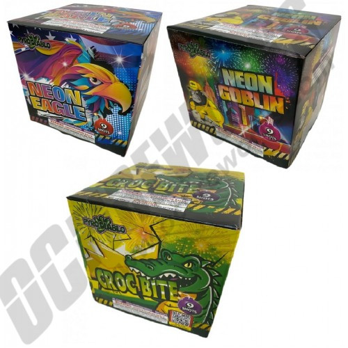 Pyro Diablo 3pk Finale Set Buy fireworks online at OCFireworks.com