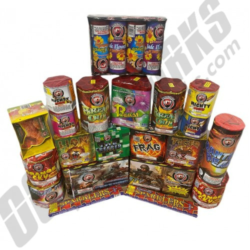 Pyro Demon 4-Pack Assortment Buy online at OCFireworks.com