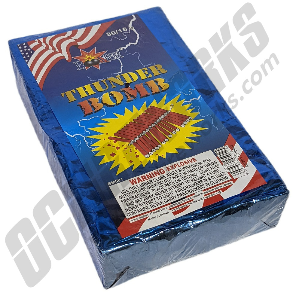 Thunder Bomb Firecrackers 80/16 Full Brick Buy fireworks online at ...
