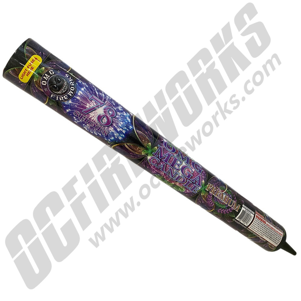 Buy Fireworks Online | OMG Mega Candle 78 Shots | OCFireworks