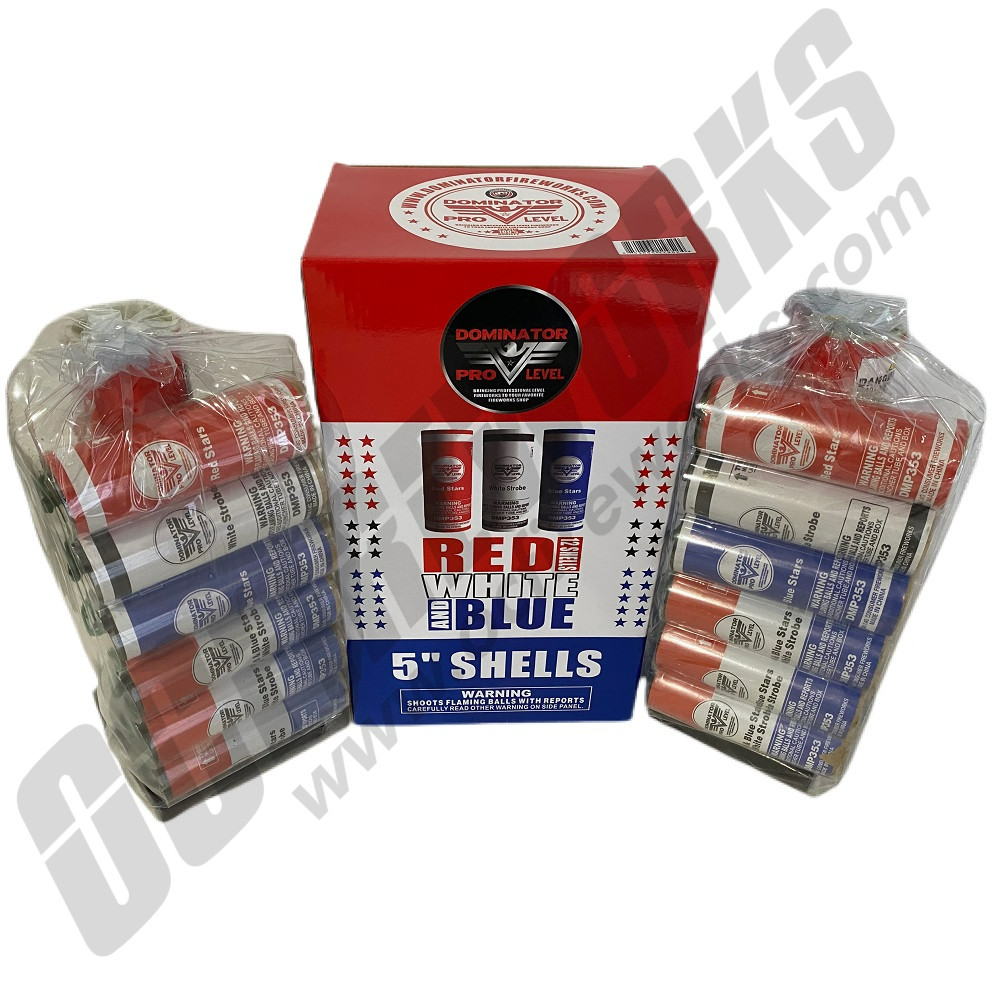 5 Inch Fancy Tail Canister Shells 12pk Buy fireworks online at ...