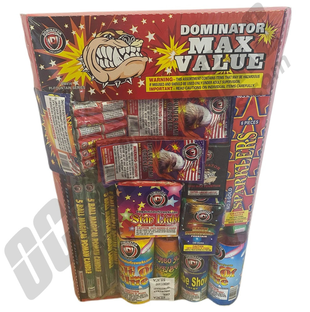 Cheap Fireworks Online | Max Value Tray Assortment | OCFireworks