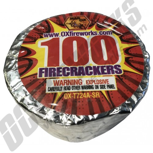 Cheap Fireworks Online | Mad Ox 100ct Firecracker Superstring | OCFireworks