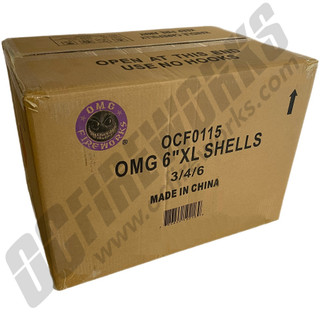 Buy Fireworks Online | Wholesale OMG 6 Inch XL Canister Shells Case 3/ ...