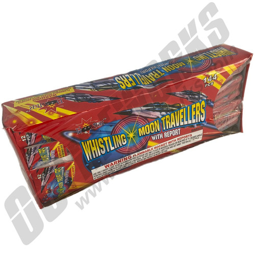 Buy Fireworks Online | Premium Moon Travelers 144ct | OCFireworks