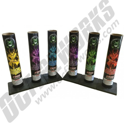 Wholesale Fireworks Neon Knights #300 Single Shot Tube Case 12/1 Buy ...