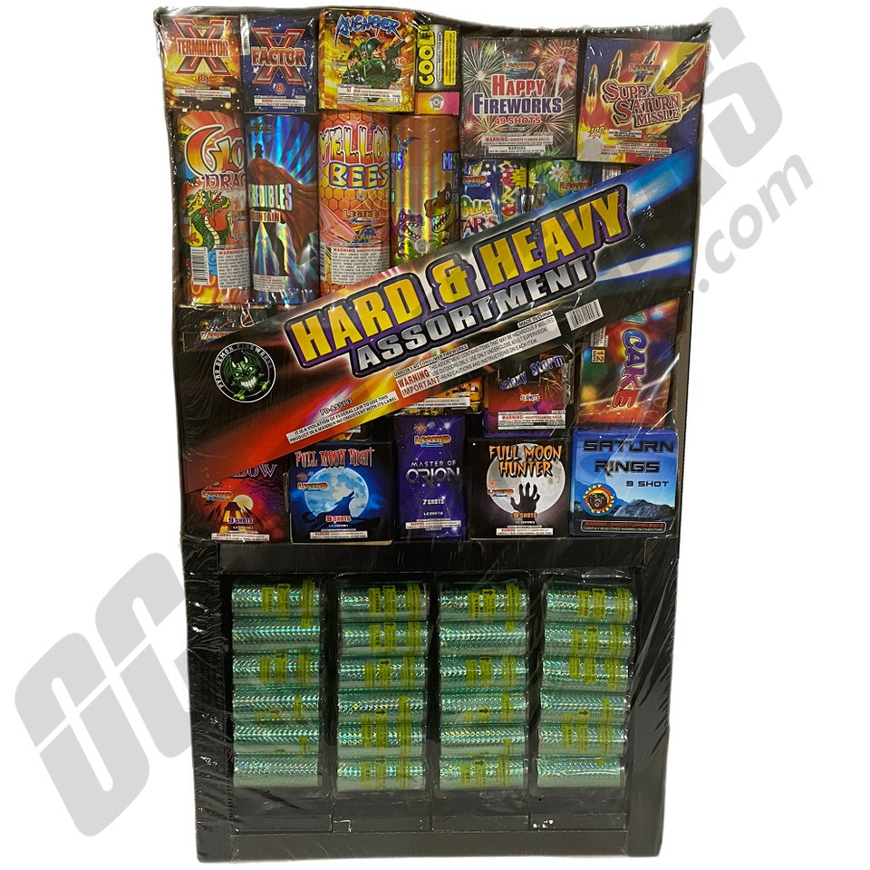 Fireworks For Sale Near Me | Hard and Heavy Assortment Box | OCFireworks