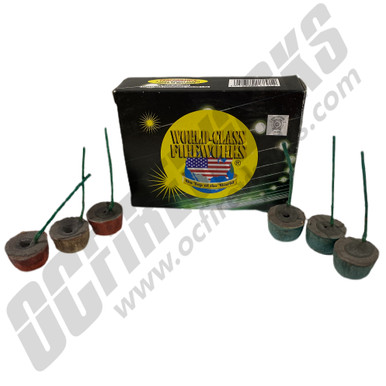 Strobing Flash Pots 6pk Buy fireworks online at OCFireworks.com