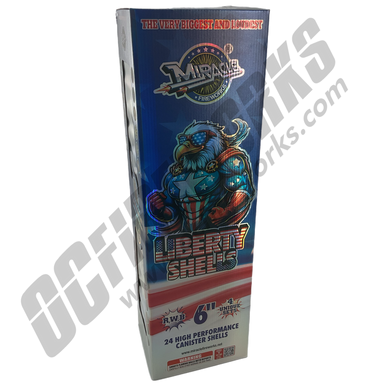 6'' Liberty Shells - OCFireworks.com