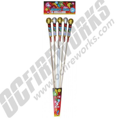 Fireworks For Sale Near Me | Smiley Face Rocket 5/Pk | OCFireworks