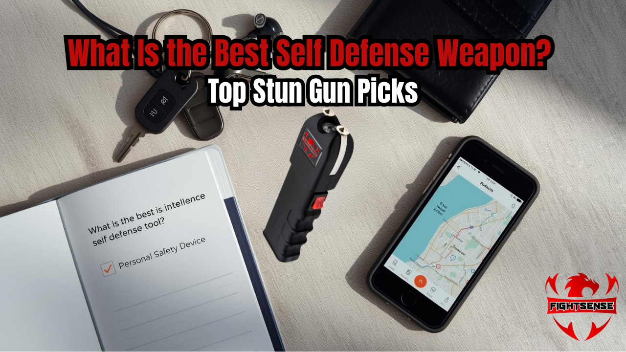 What Is the Best Self Defense Weapon? Top Stun Gun Picks - FIGHTSENSE