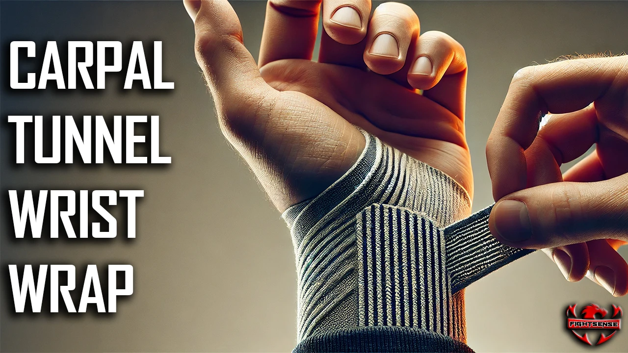 Carpal Tunnel Wrist Wrap How To Wrap For Relief And Support Fightsense 8428