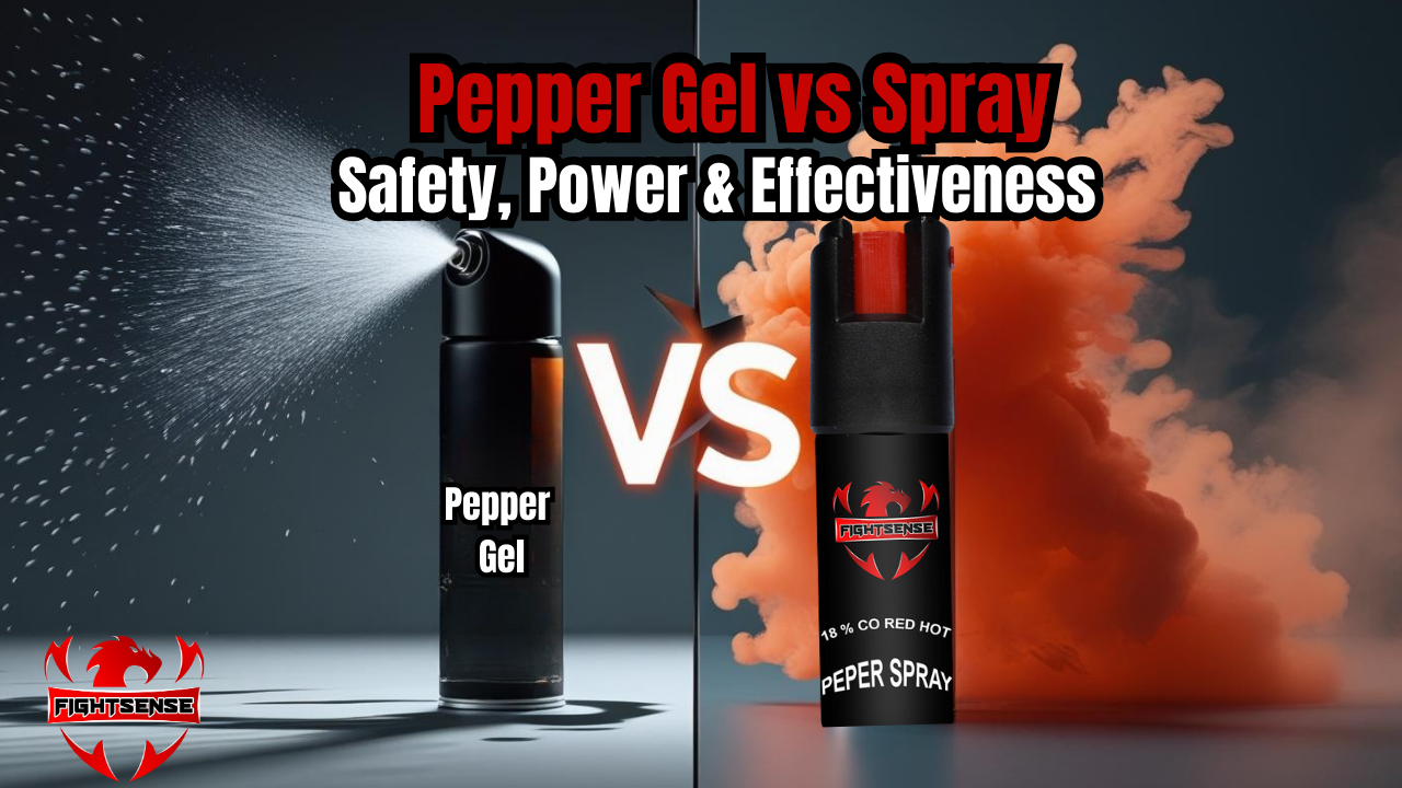 Pepper Gel vs Spray: Safety, Power & Effectiveness - FIGHTSENSE