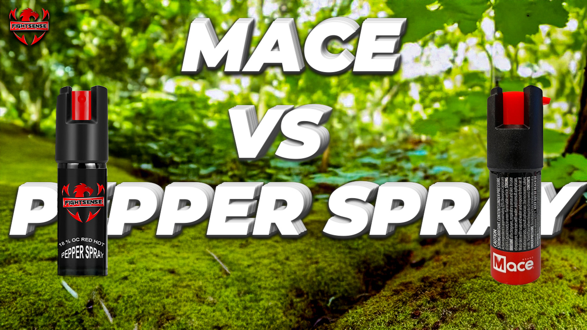 Difference Between Pepper Spray and Mace: A Complete guide - FIGHTSENSE