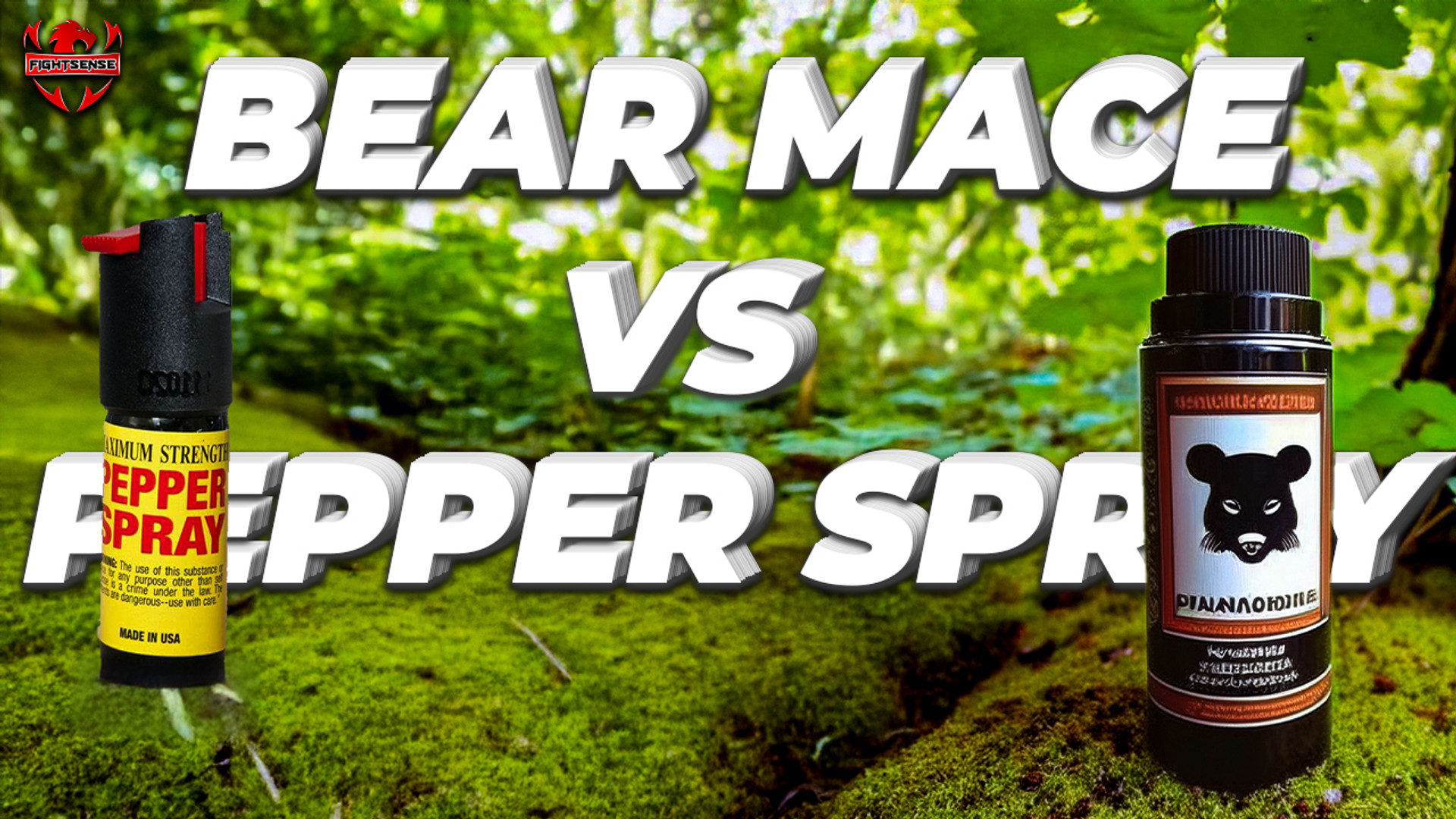 Bear Mace vs Pepper Spray: Key Differences Explained - FIGHTSENSE