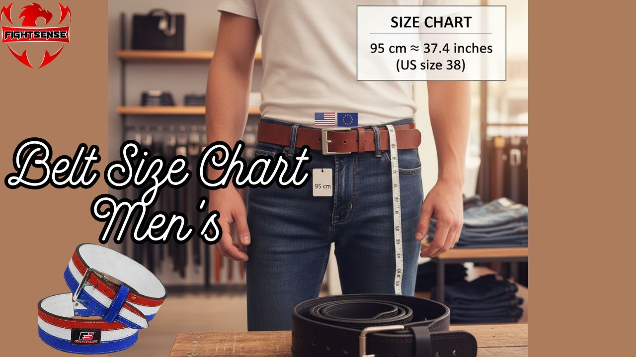Belt Size Chart Men's: Easy Guide to Find Your Fit - FIGHTSENSE