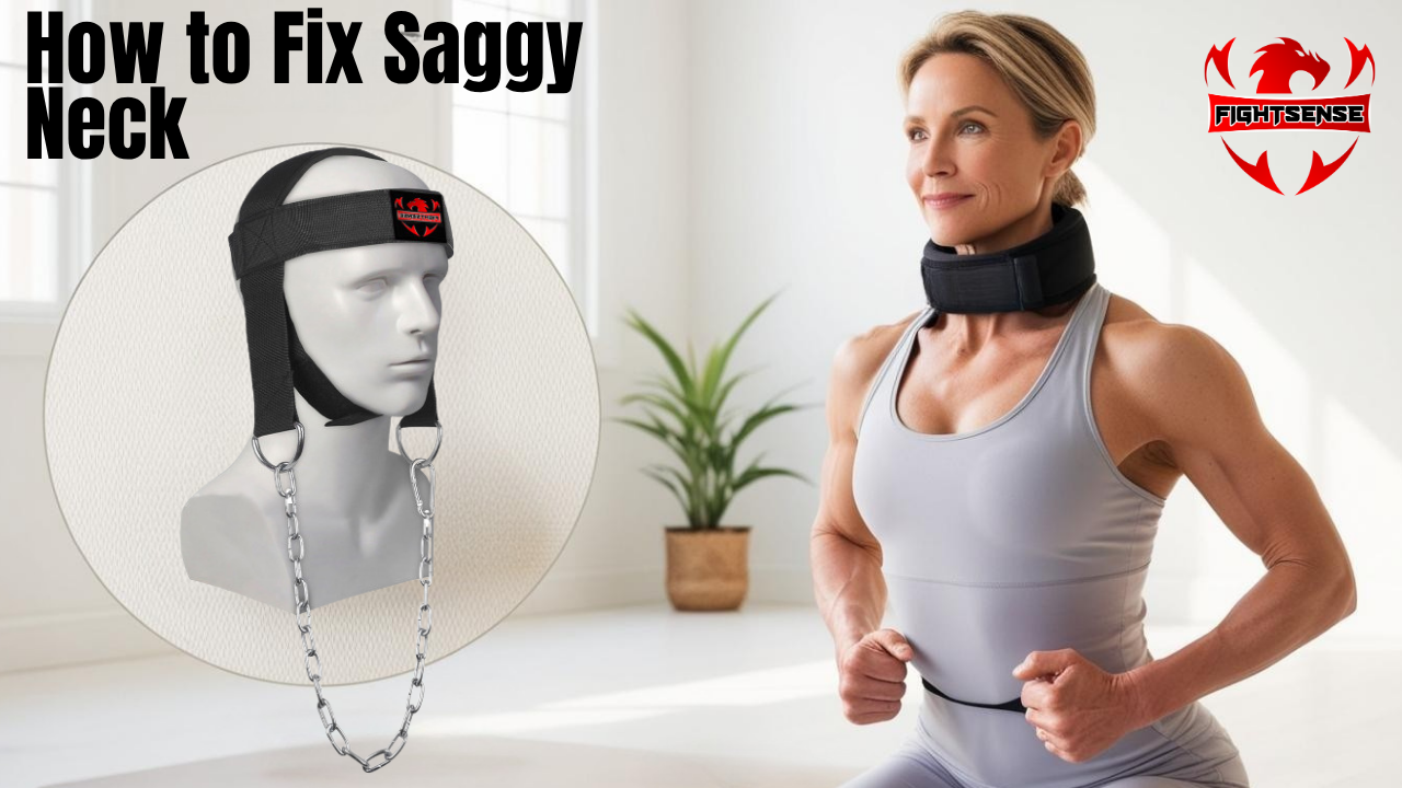 How to Fix Saggy Neck with Exercises and Tools - FIGHTSENSE