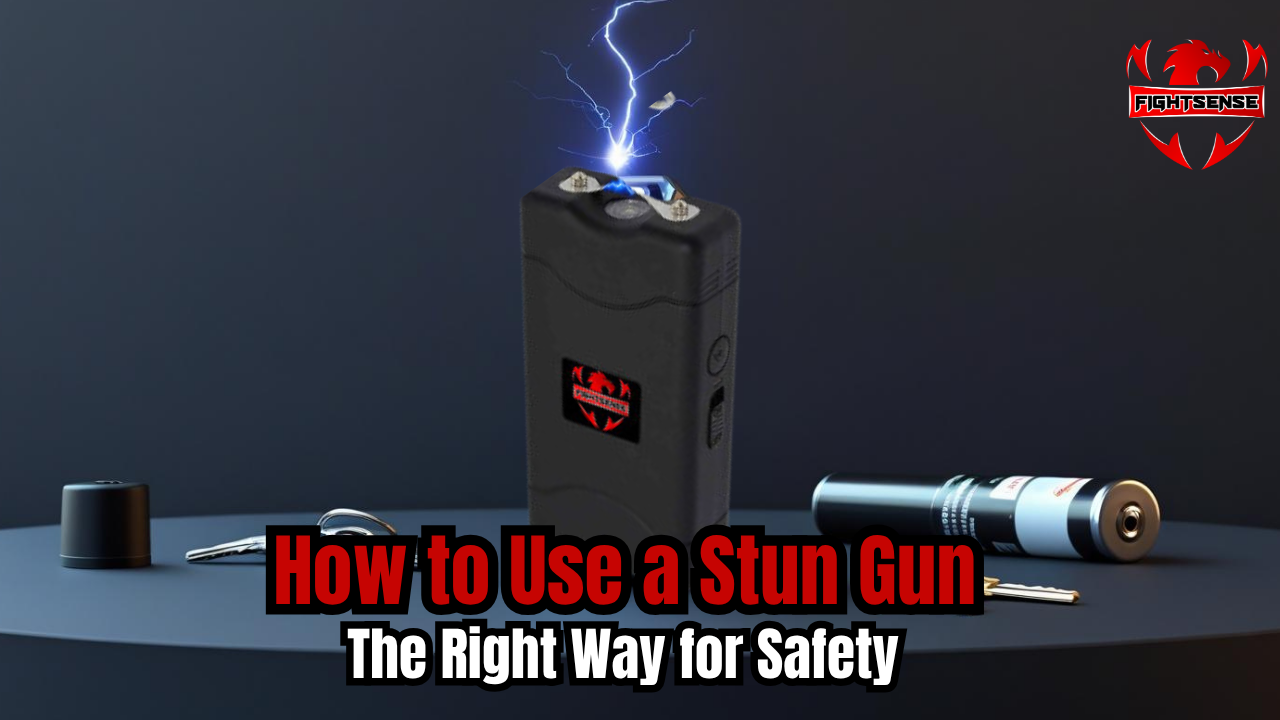 How to Use a Stun Gun the Right Way for Safety - FIGHTSENSE