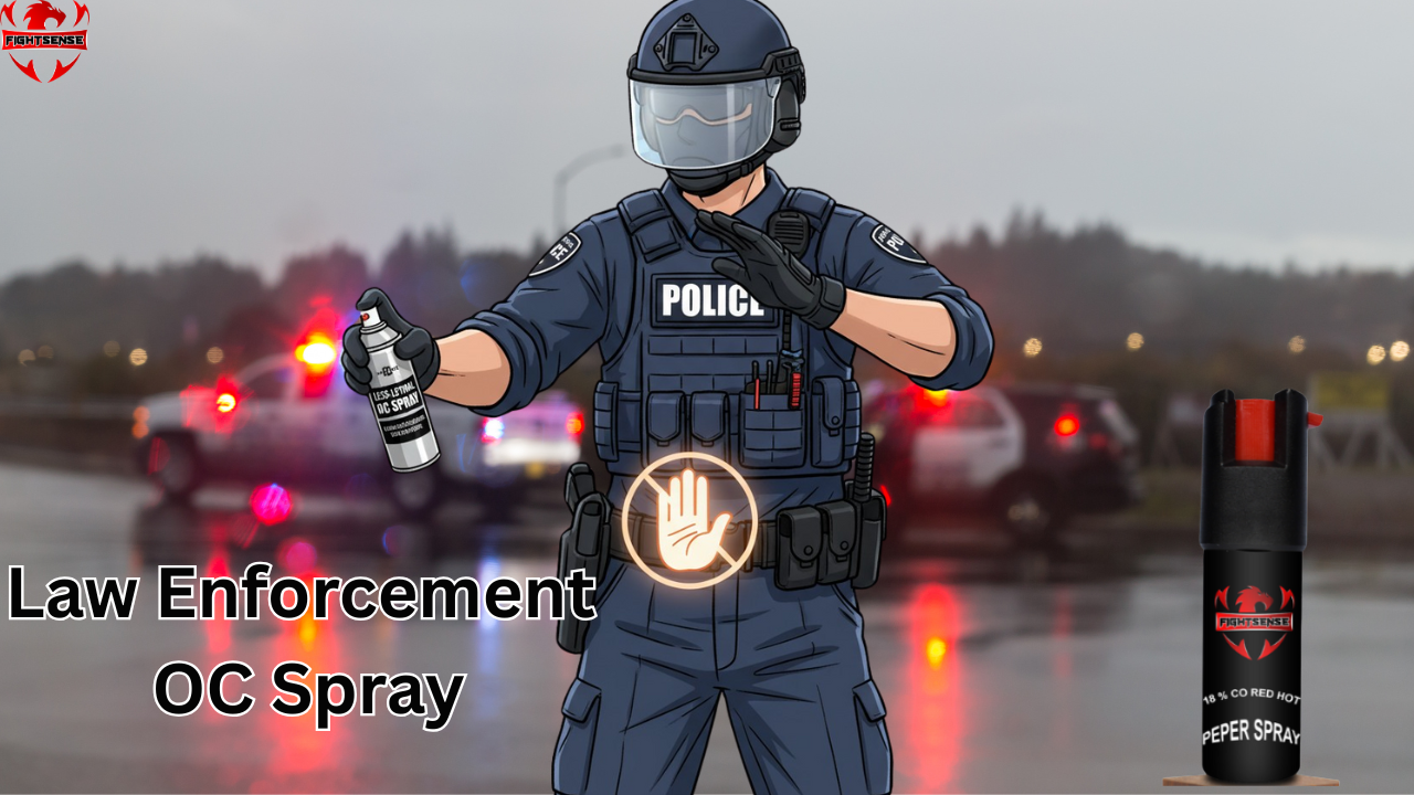 Law Enforcement OC Spray: Key Benefits and Drawbacks - FIGHTSENSE