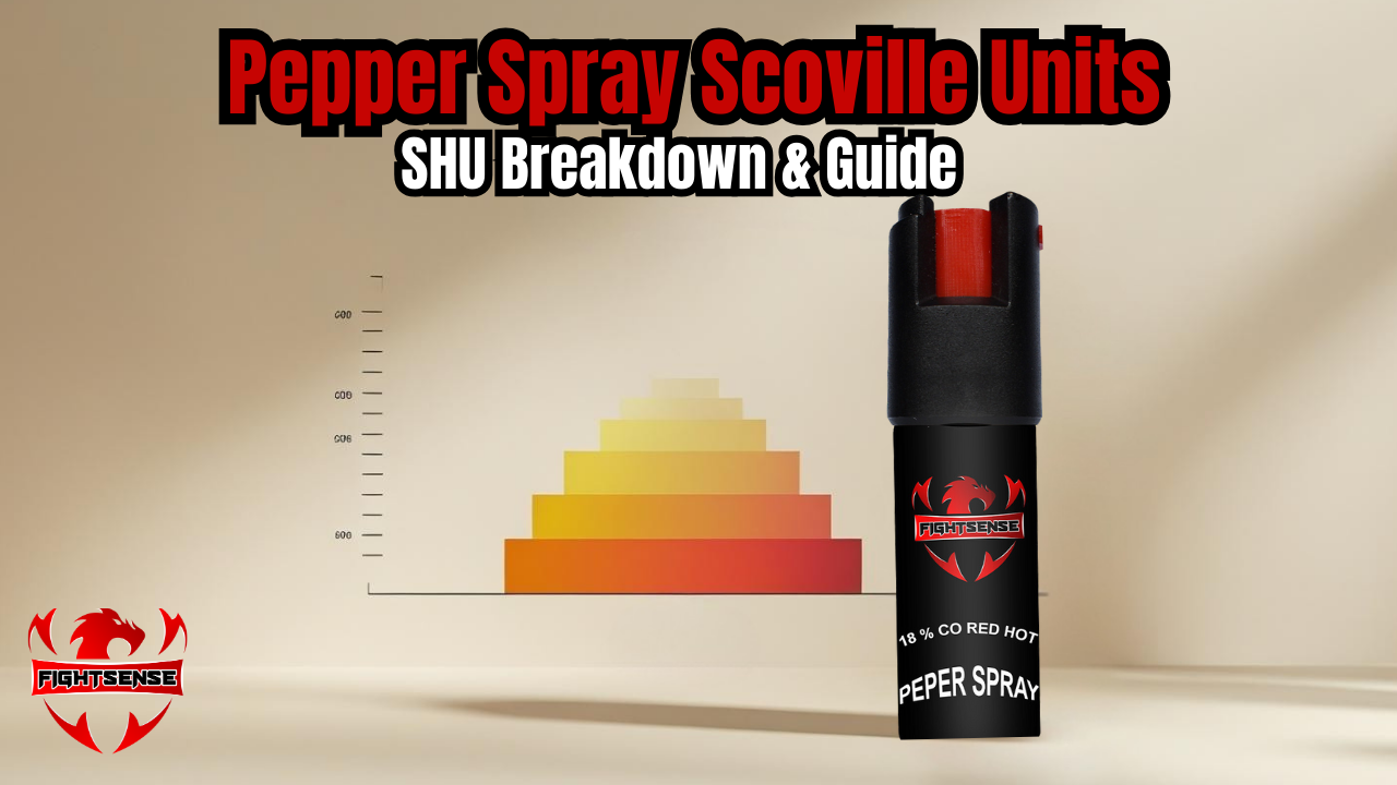 Pepper Spray Scoville Units: SHU Breakdown & Guide - FIGHTSENSE