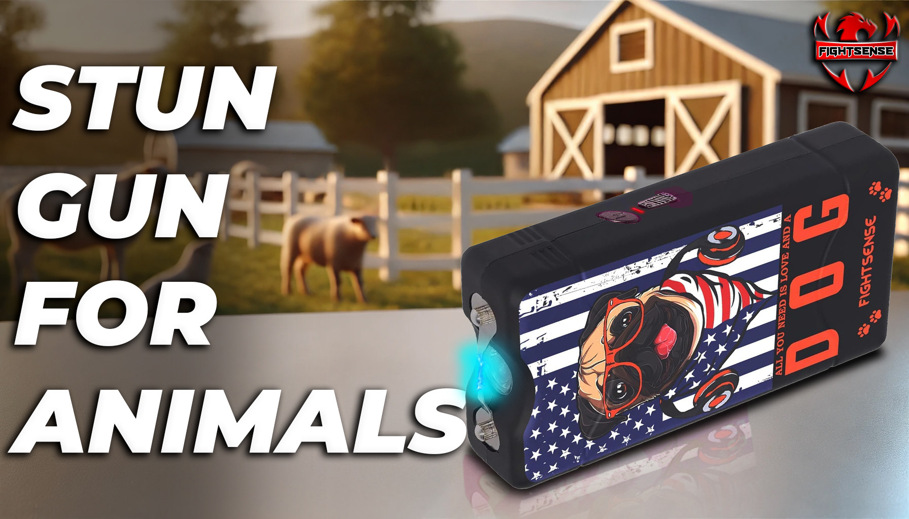 Stun Gun for Animals: Uses, Safety, and Benefits - FIGHTSENSE