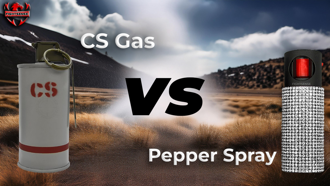 CS Gas vs Pepper Spray: Key Differences & Effects - FIGHTSENSE