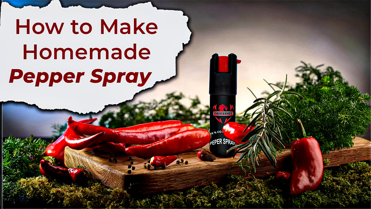 How to Make Homemade Pepper Spray: A Step-by-Step Guide - FIGHTSENSE