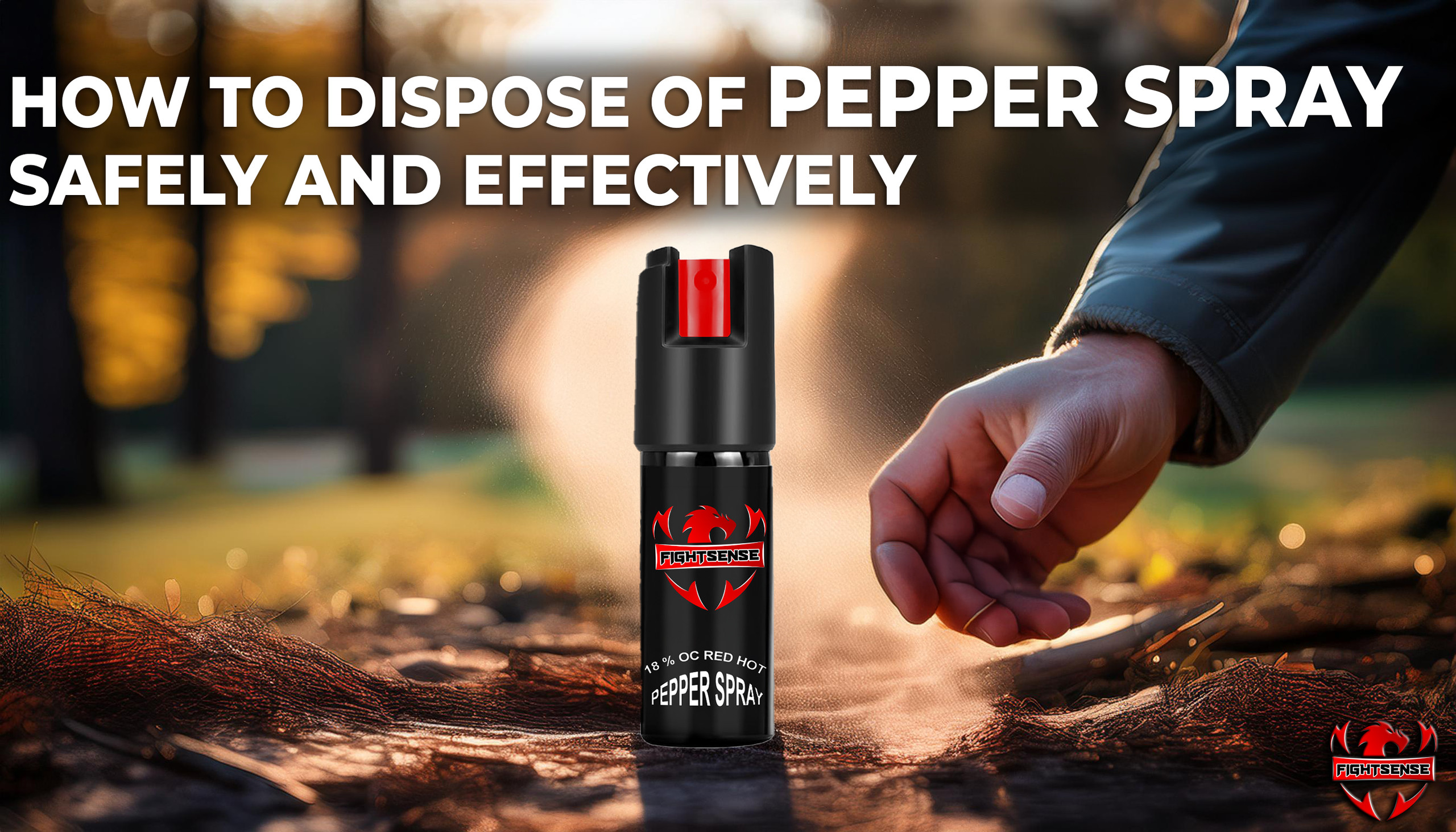 How to Dispose of Pepper Spray Safely and Effectively - FIGHTSENSE