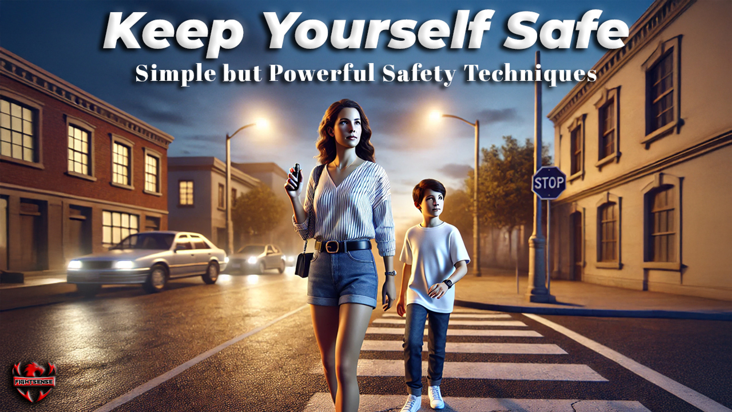 Keep Yourself Safe: Simple but Powerful Safety Techniques - FIGHTSENSE Keep Yourself Safe: Simple but Powerful Safety Techniques - FIGHTSENSE