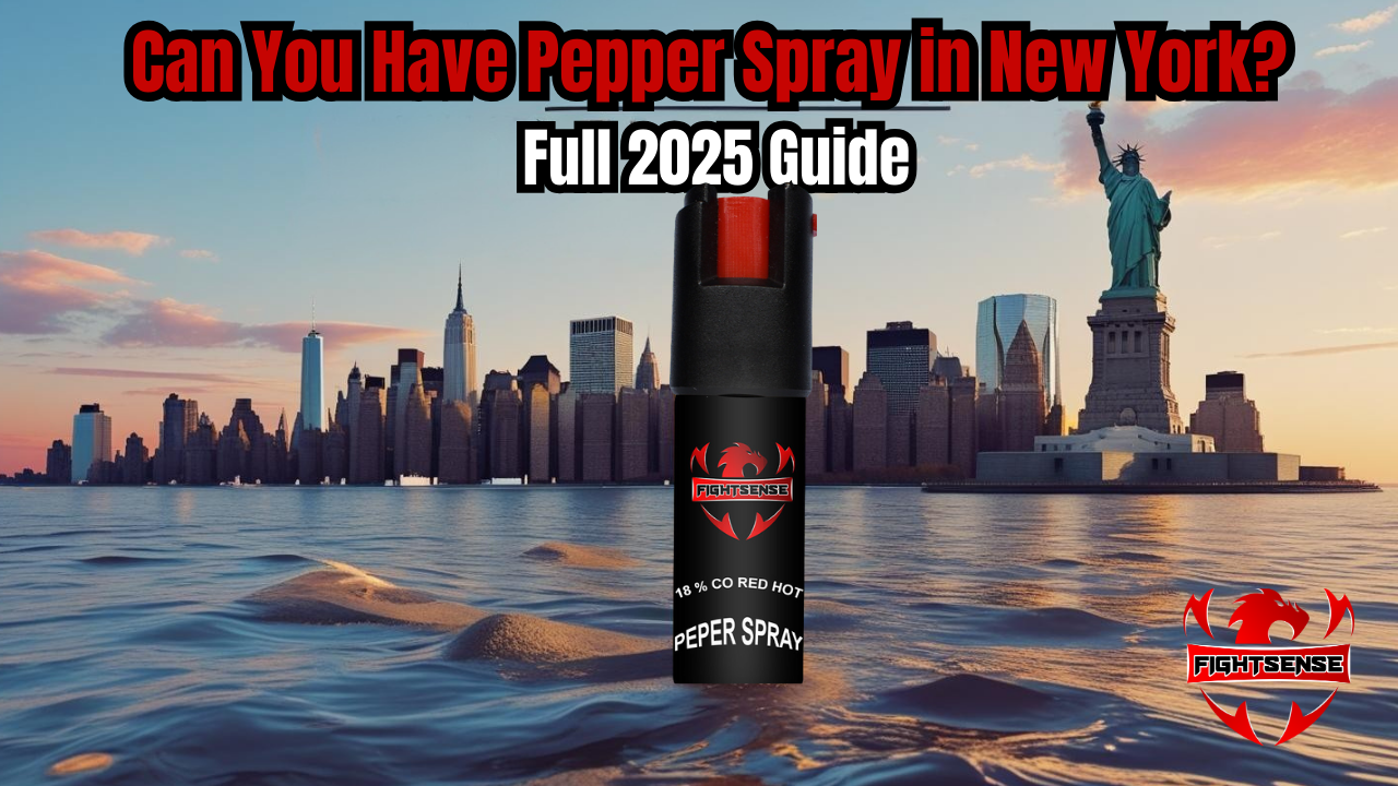 Can You Have Pepper Spray in New York? Full 2025 Guide - FIGHTSENSE