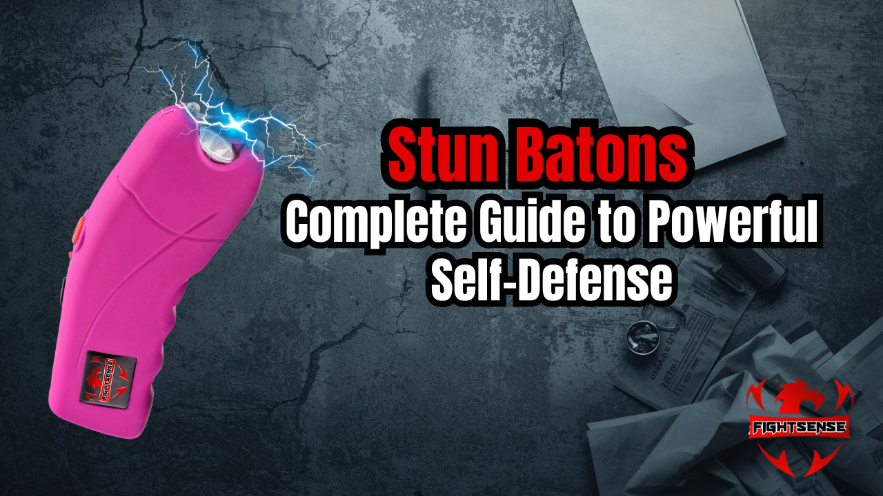 Stun Batons: Complete Guide to Powerful Self-Defense - FIGHTSENSE