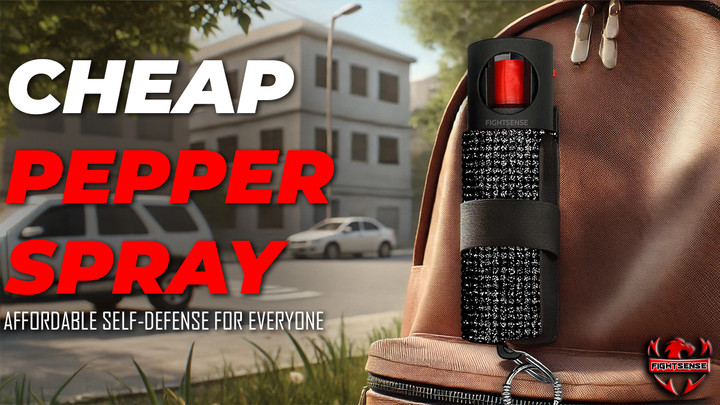 Cheap Pepper Spray: Affordable Self-Defense for Everyone - FIGHTSENSE