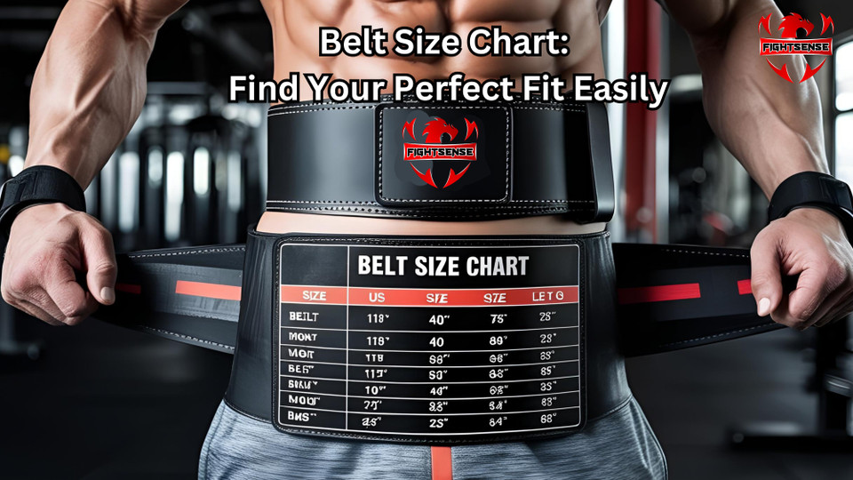 Belt Size Chart: Find Your Perfect Fit Easily - FIGHTSENSE