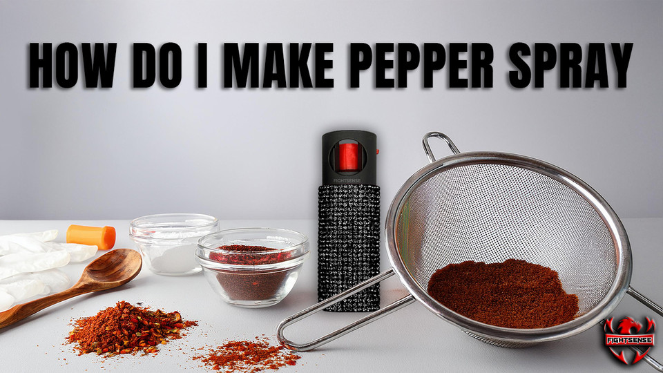 How Do I Make Pepper Spray: DIY Self-Defense Solution - FIGHTSENSE
