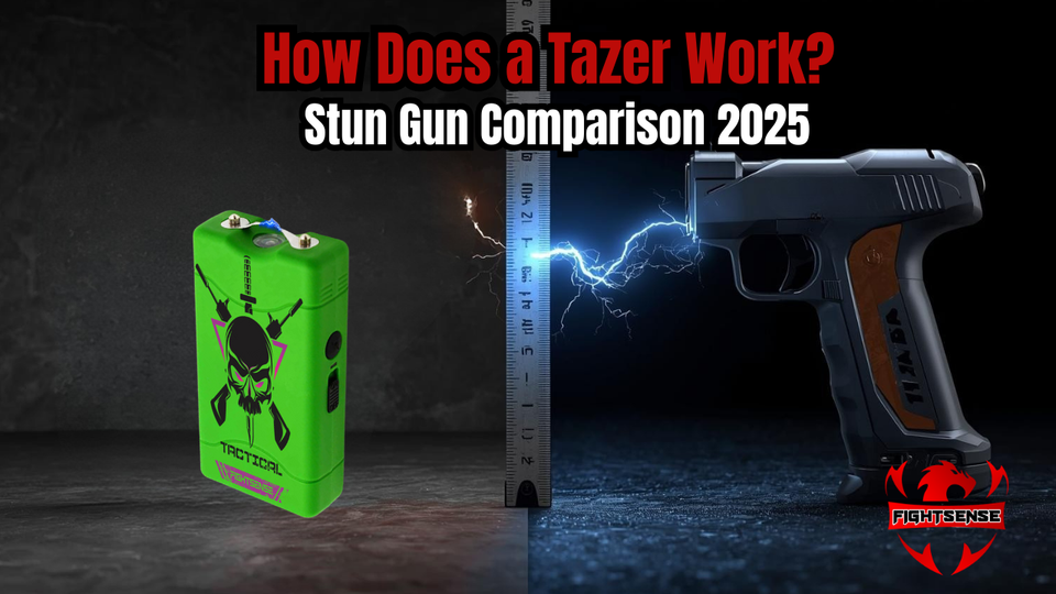 How Does a Tazer Work? Stun Gun Comparison 2025 - FIGHTSENSE