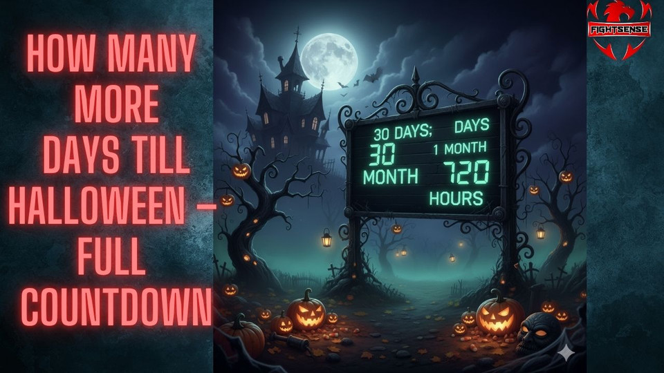How Many More Days till Halloween – Full Countdown - FIGHTSENSE