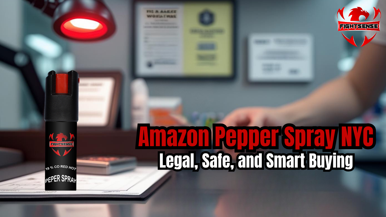 Amazon Pepper Spray NYC: Legal, Safe, and Smart Buying - FIGHTSENSE