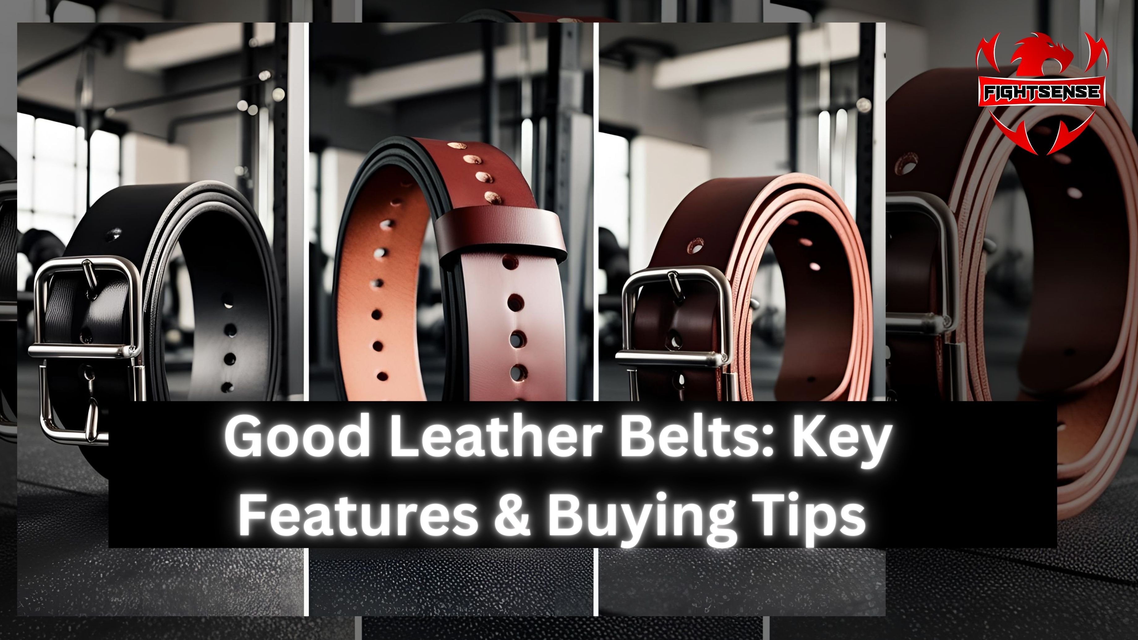 Good Leather Belts: Key Features & Buying Tips - FIGHTSENSE