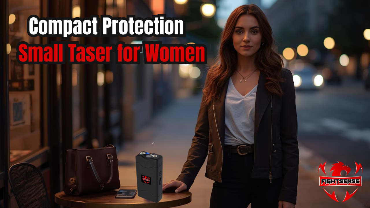 Compact Protection: Small Taser for Women That Empowers - FIGHTSENSE