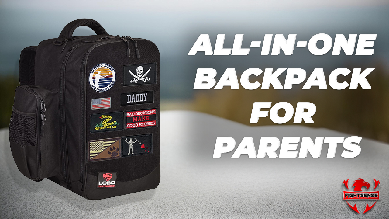 All-in-One Backpack for Parents: Organized & Durable - FIGHTSENSE