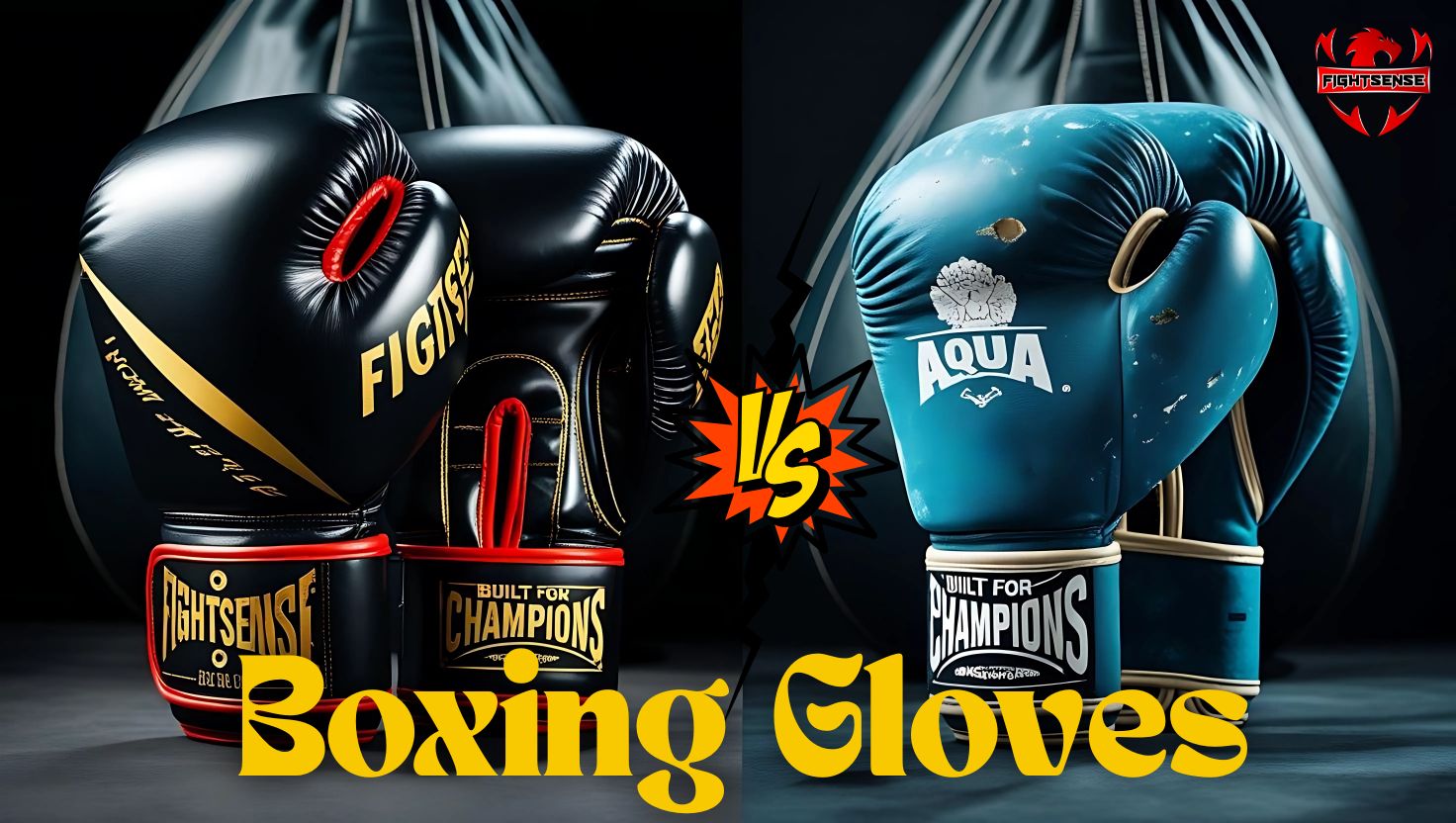 Aqua Boxing Gloves vs FightSense: Which is Better? - FIGHTSENSE